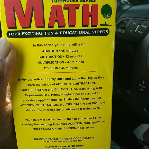 Media | Learning Treehousemath Vhs Very Good Vhs | Poshmark